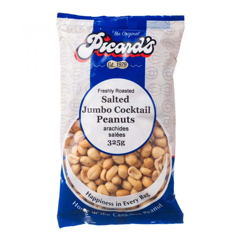 Salted Jumbo Cocktail Peanuts - Picard Peanuts Ltd.