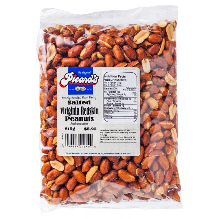 Salted Valencia Peanuts 300g - Picard Peanuts Ltd.
