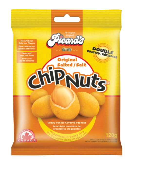 Chip Nuts - Original Salted - Picard's Peanuts
