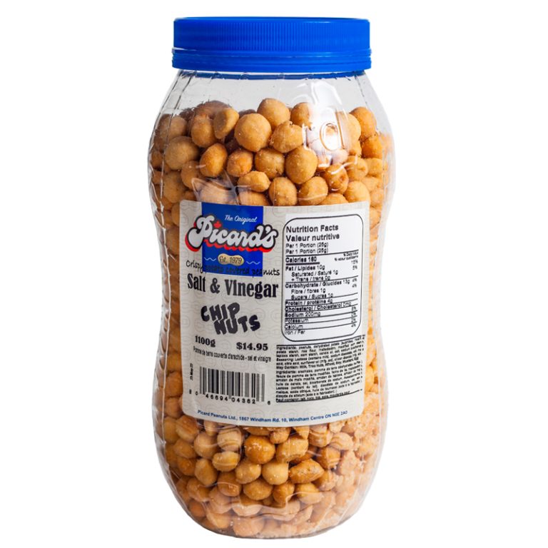 Chip Nuts - Salt & Vinegar - Picard's Peanuts
