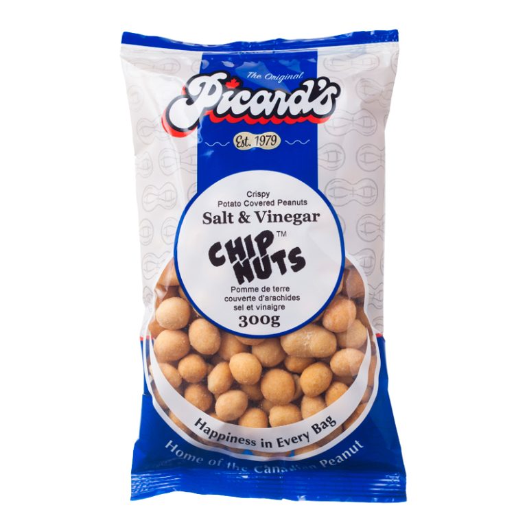Chip Nuts - Salt & Vinegar - Picard's Peanuts